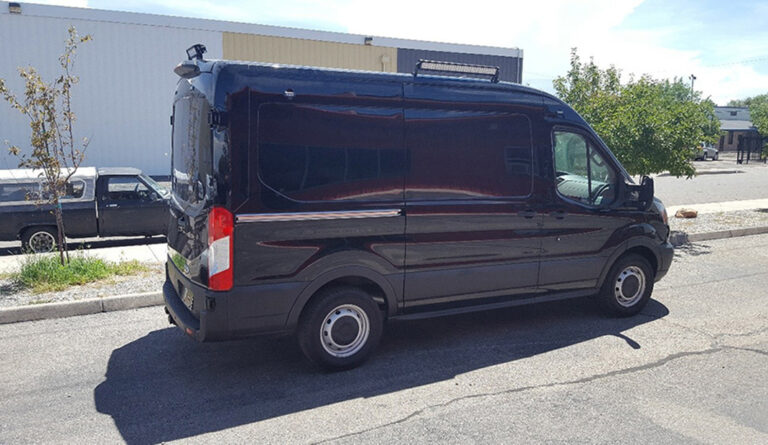 A Custom Commercial Vehicle Enforcement Van Upfit - OPS Public Safety